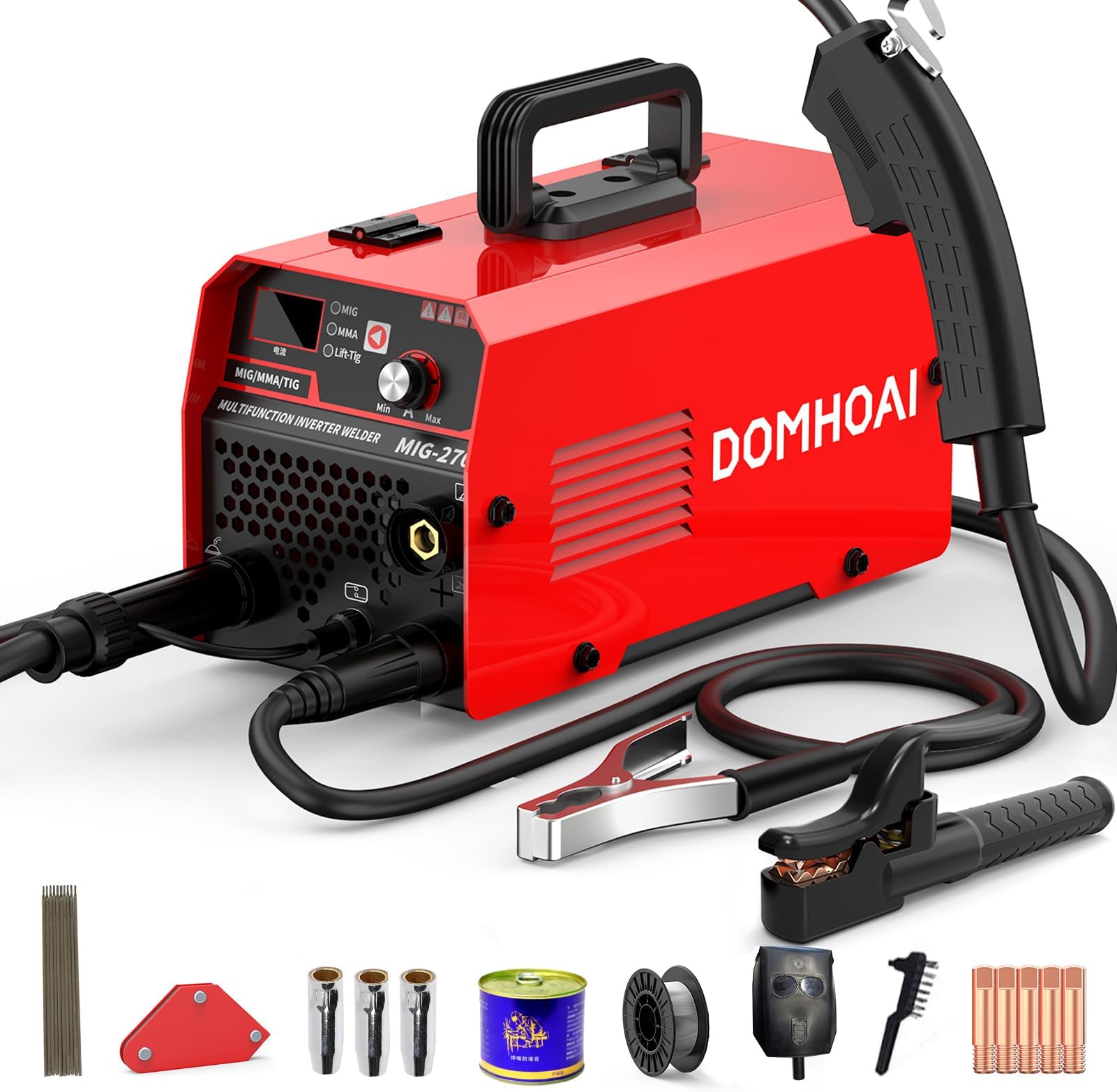 YESWELDER 135A Flux Core MIG Welder,110V Gasless Flux MIG/Lift TIG ...