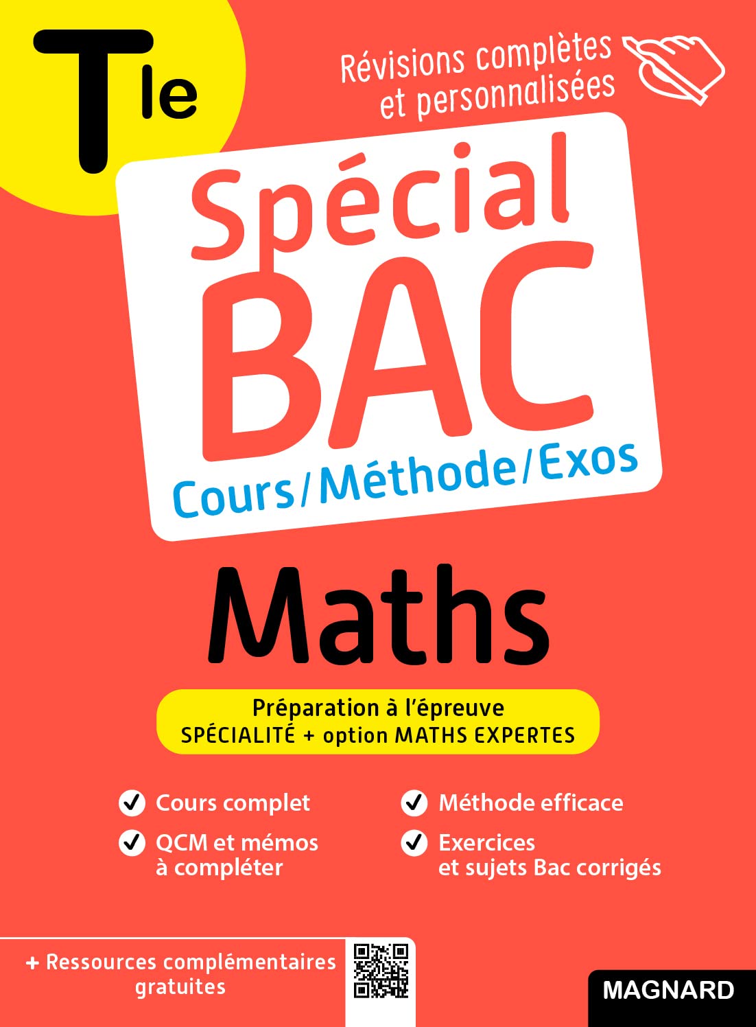 Maths Spécialité + option Maths Expertes Tle: Cours complet, méthode ...