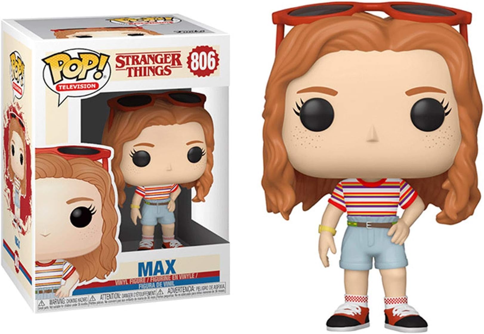 Amazon.com: Funko Pop! TV: Stranger Things Season 4 - Robin with ...