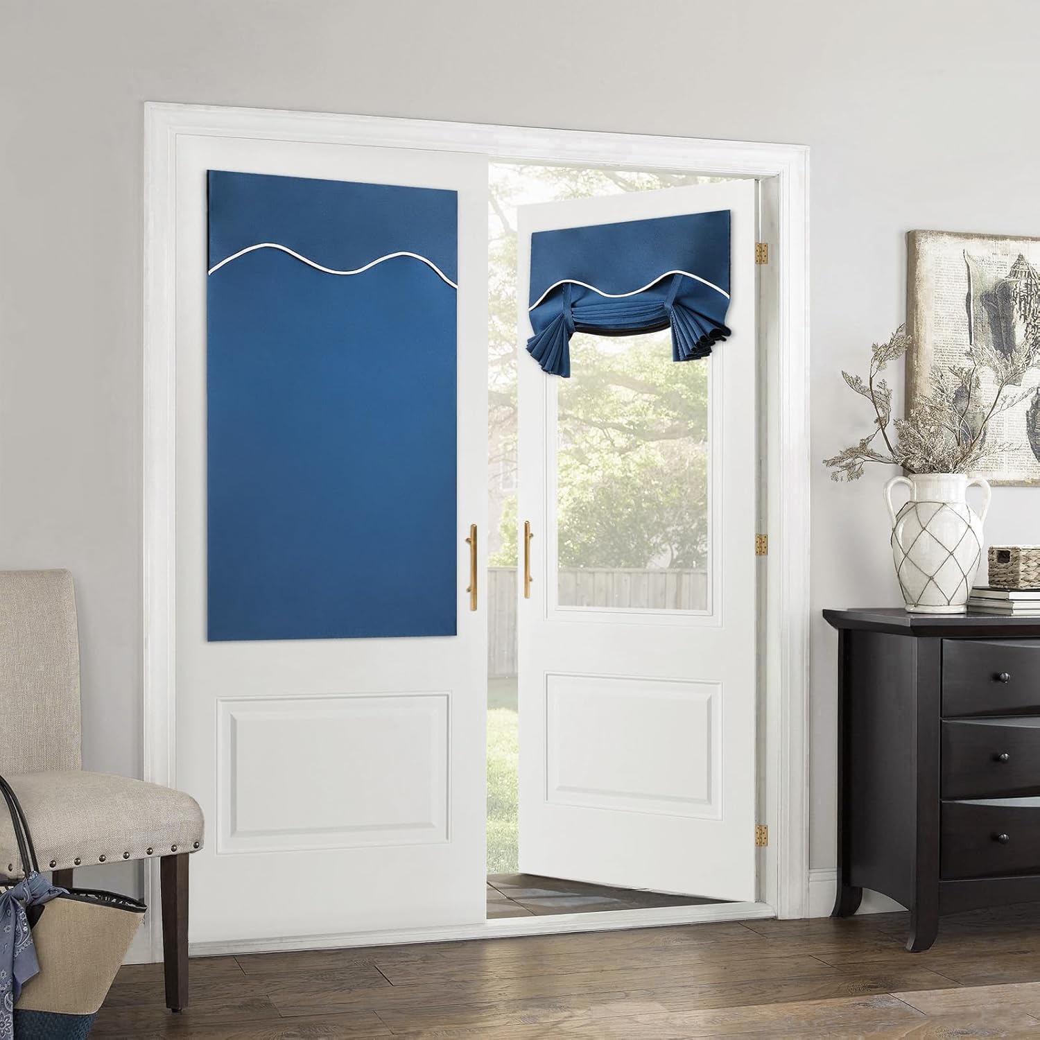 Amazon.com: 100% Blackout Sidelight Curtains for Front Door, Side Door ...