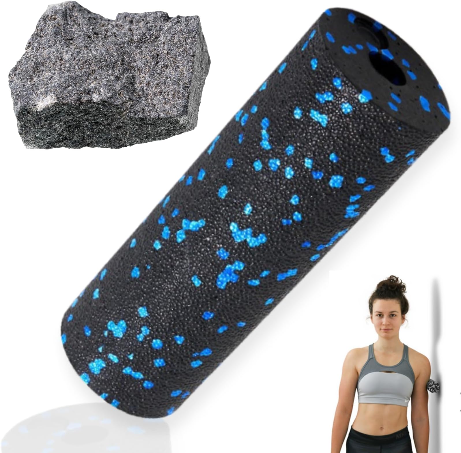 Amazon.com: Genkigold Mini Massage Foam Roller High Density - 100% ...