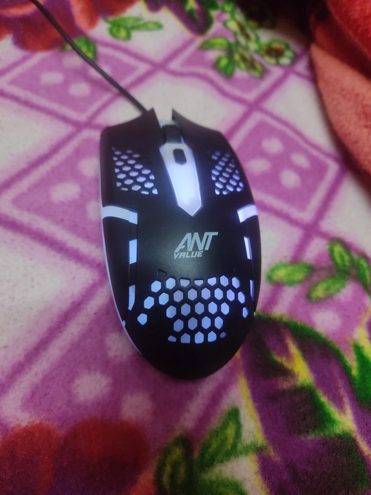 Ant Value GM1103 Gaming Mouse, USB Optical Computer Mice with RGB ...