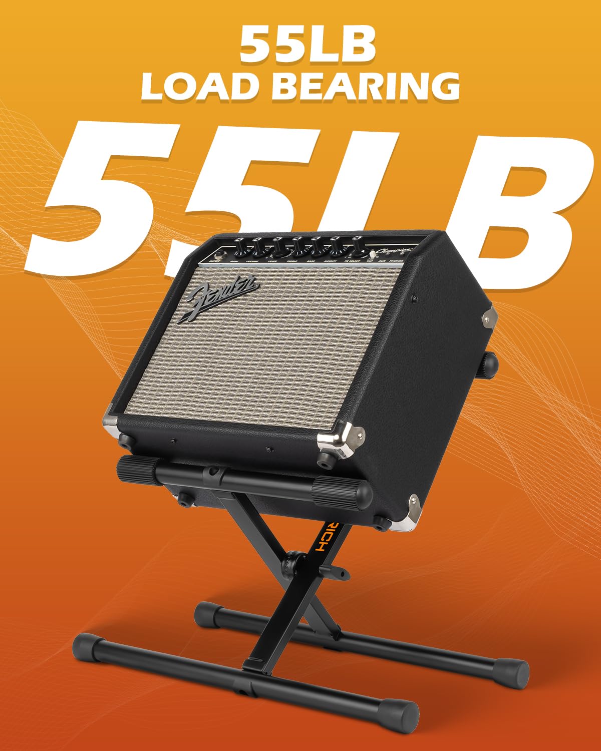 Snapklik.com : Amp Guitar Stand, Middle Profile Guitar Combo Speaker ...