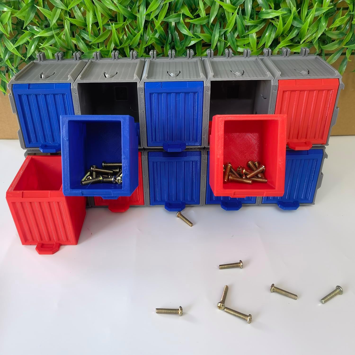 Amazon.com: 3D Print The Cargo Containers, 1x1 Mini Modular Storage ...