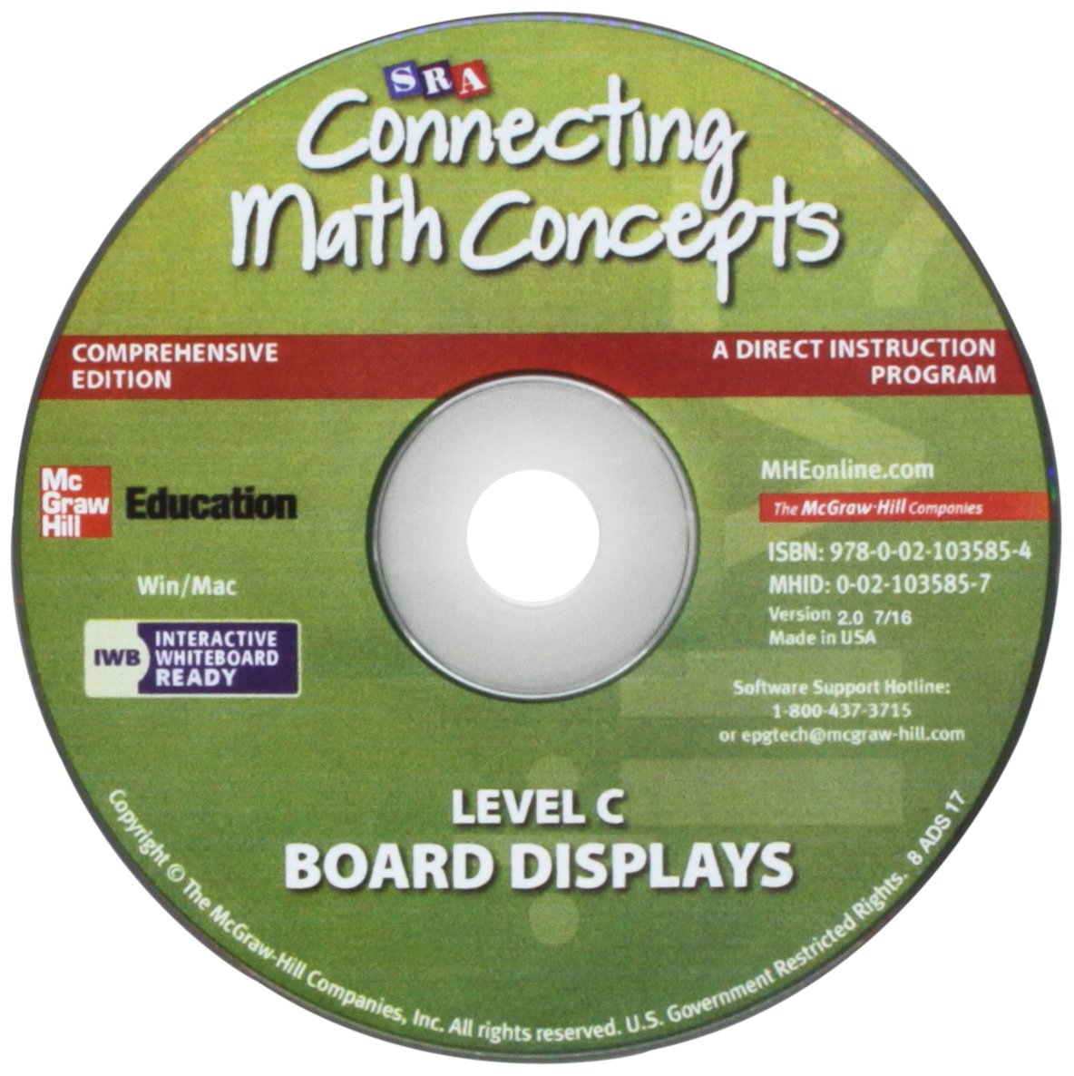 Amazon.com: Level C Board Displays CD (CONNECTING MATH CONCEPTS ...