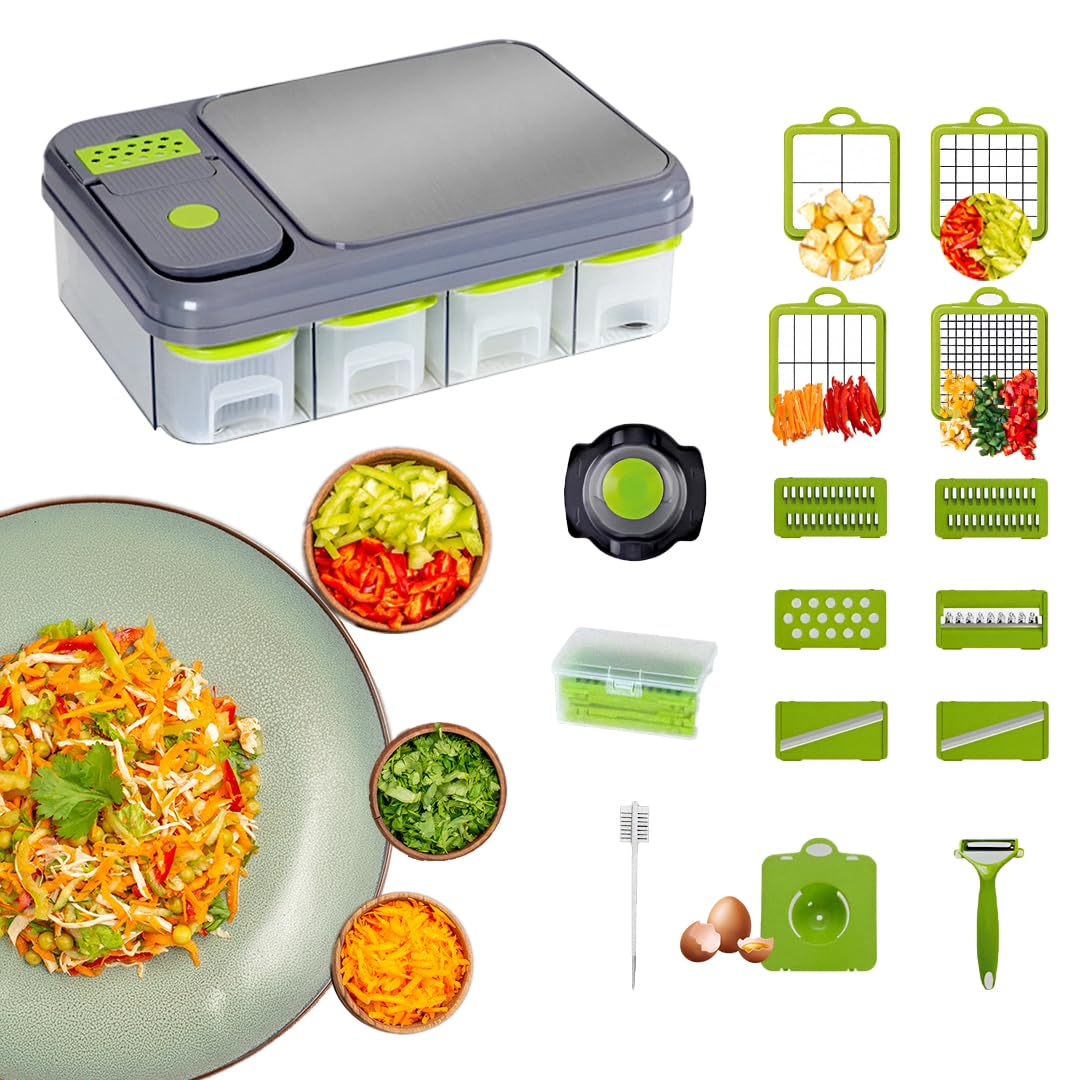 Amazon.com: New Update Cutting Board & Slicer Multifunctional Vegetable ...