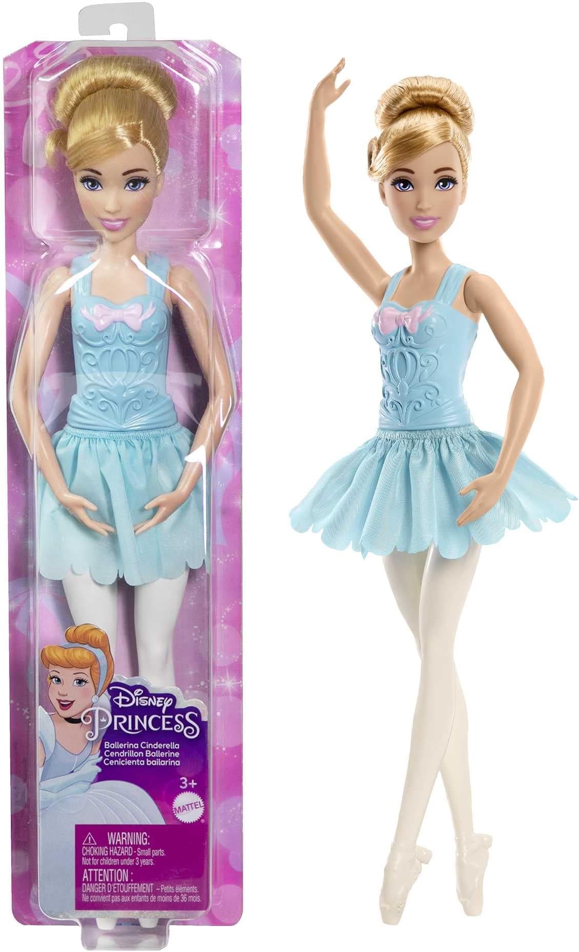 Disney Princess Petite 6 Inch Dolls Glitter Bodice Rapunzel, Multicolor ...