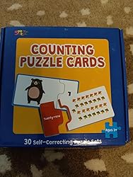 Amazon.com: Number Puzzle Games, 60 Number Matching Puzzles Number 1-30 Double-Sided Self ...