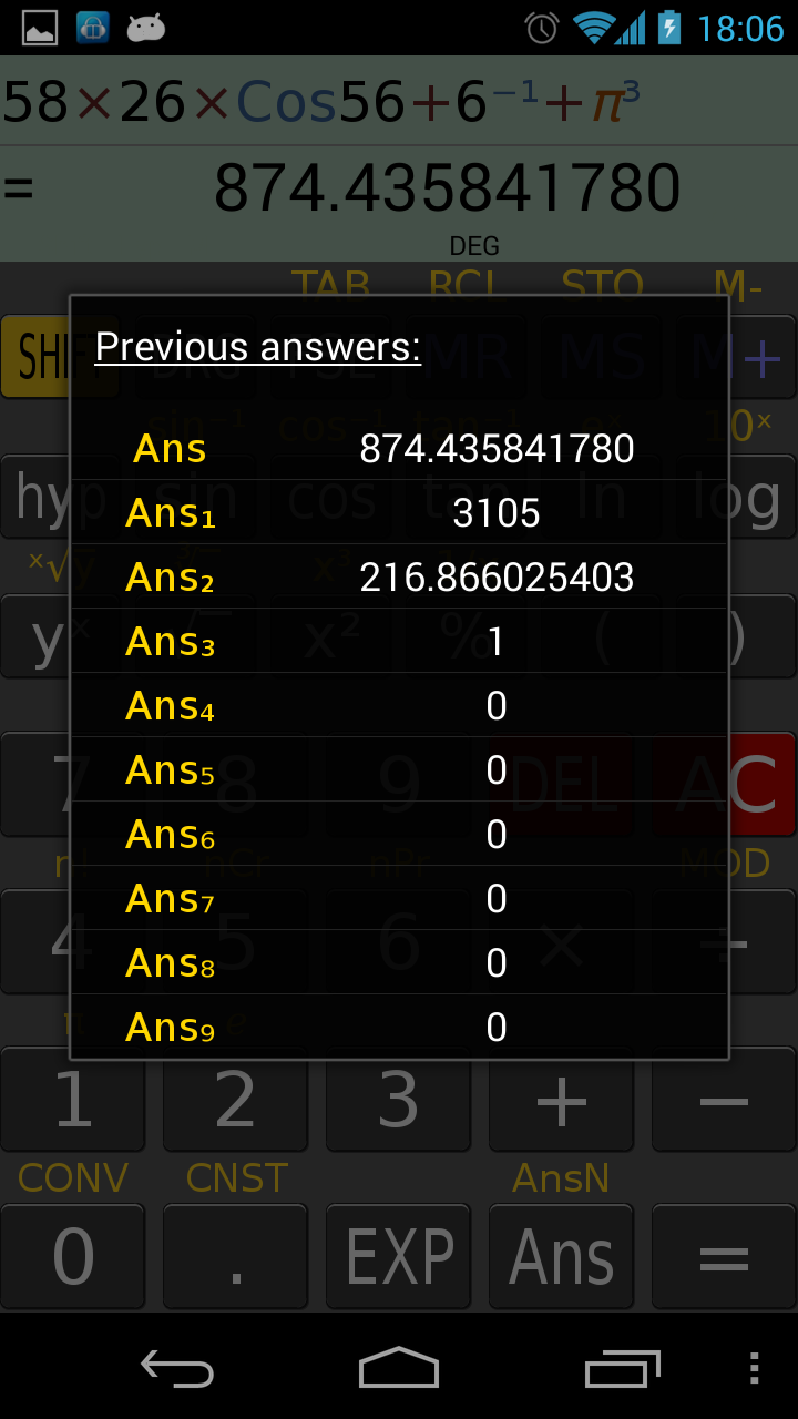 AVANT SCIENTIFIC CALCULATOR PRO - App on Amazon Appstore