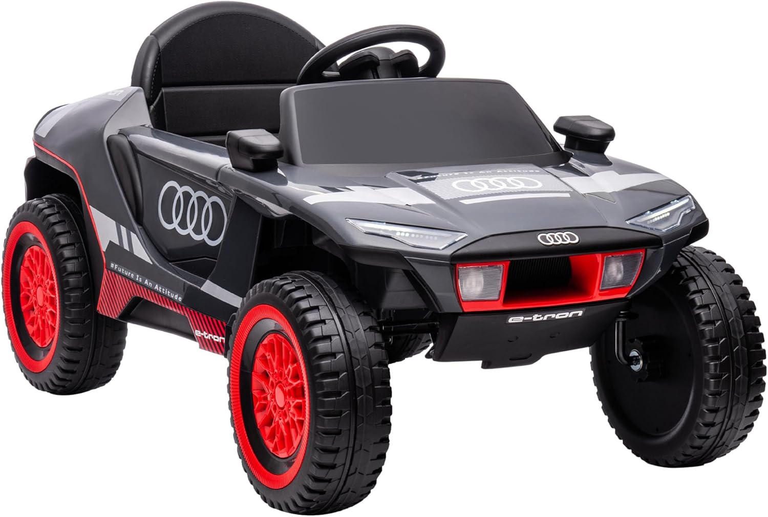 HOMCOM Voiture véhicule électrique Enfant 12 V - télécommande parentale ...