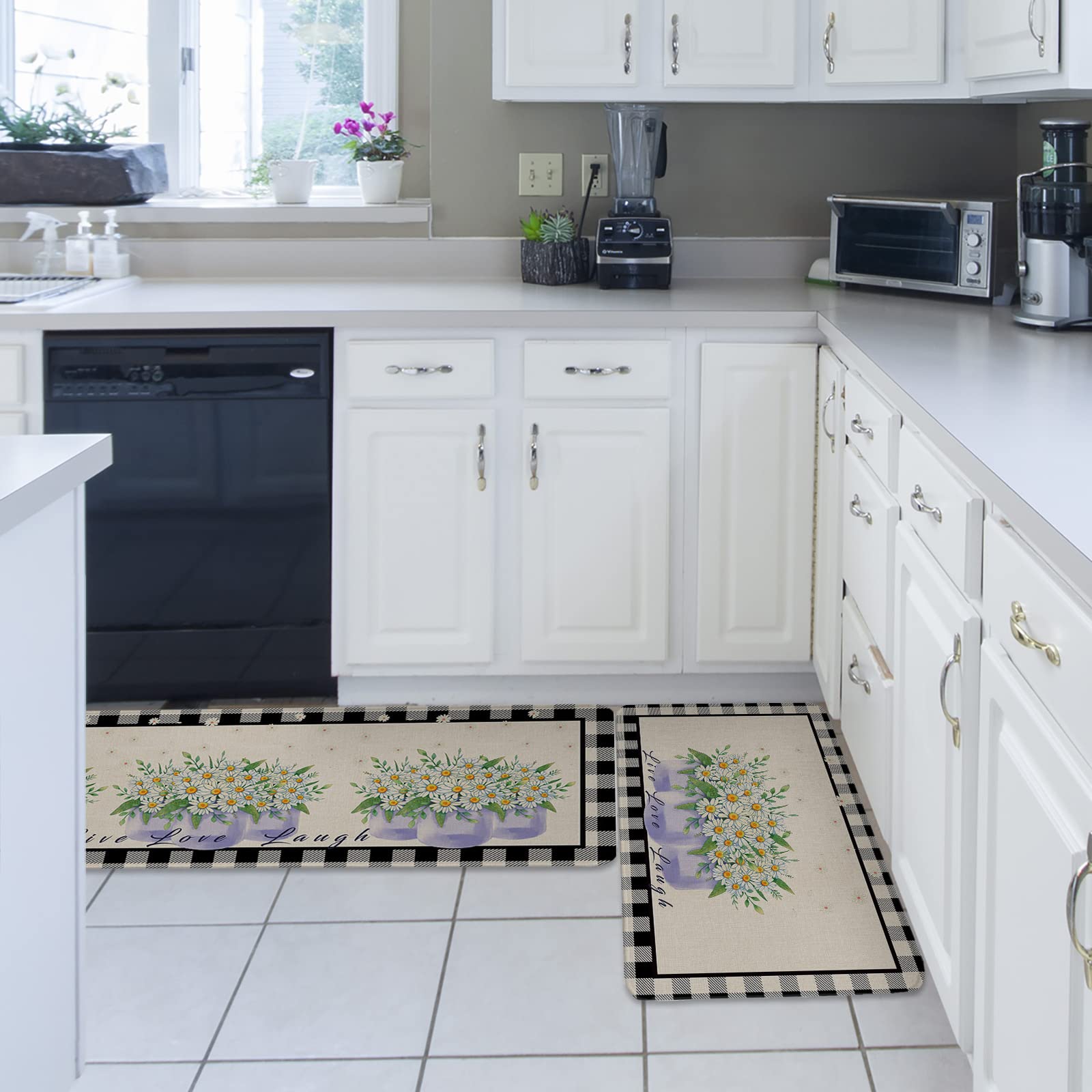 French Country Style Kitchen Rugs