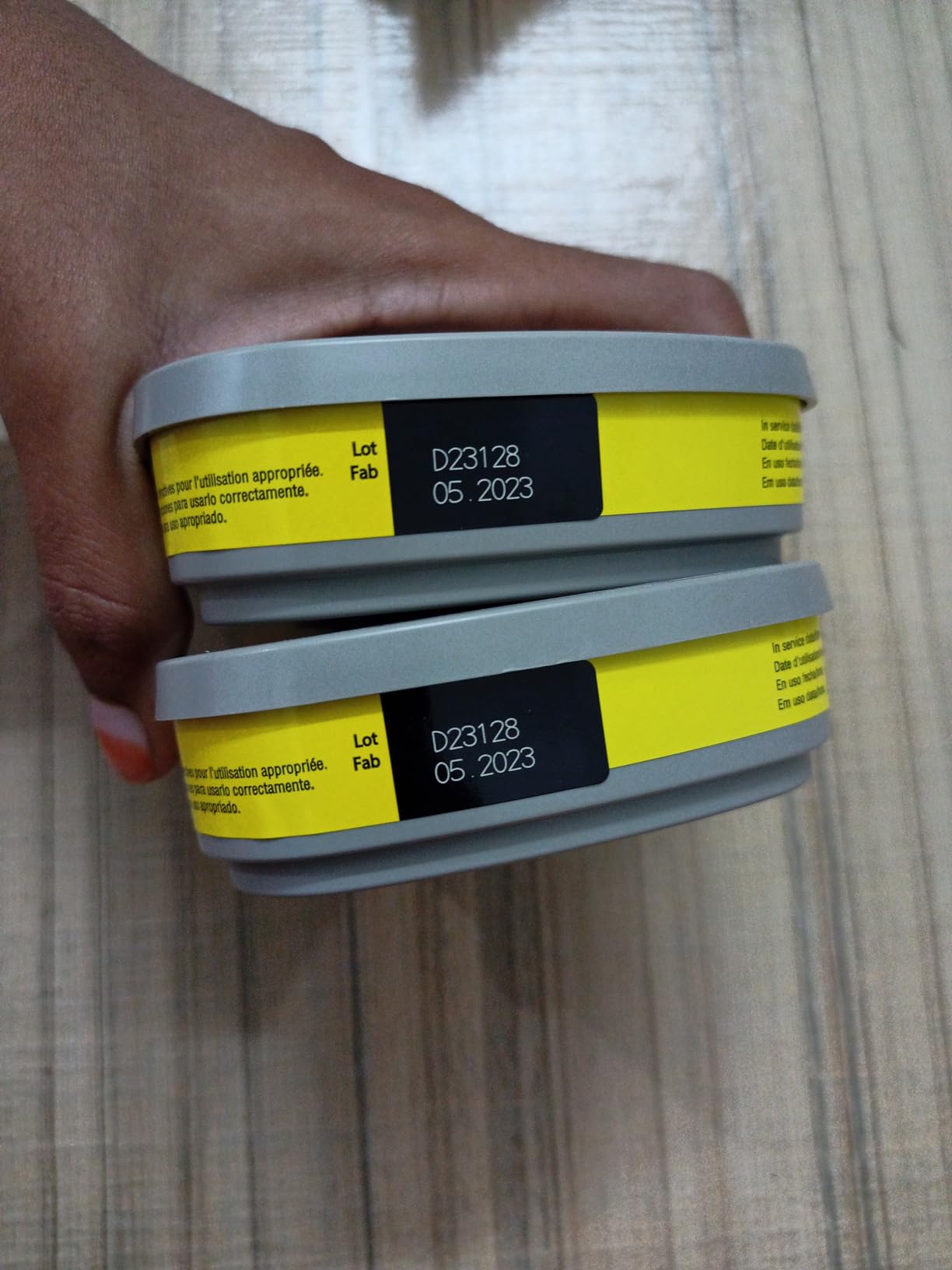 3M Organic Vapor Acid Gas Cartridge 6003 for Dust, Mist, Fumes, Gases ...