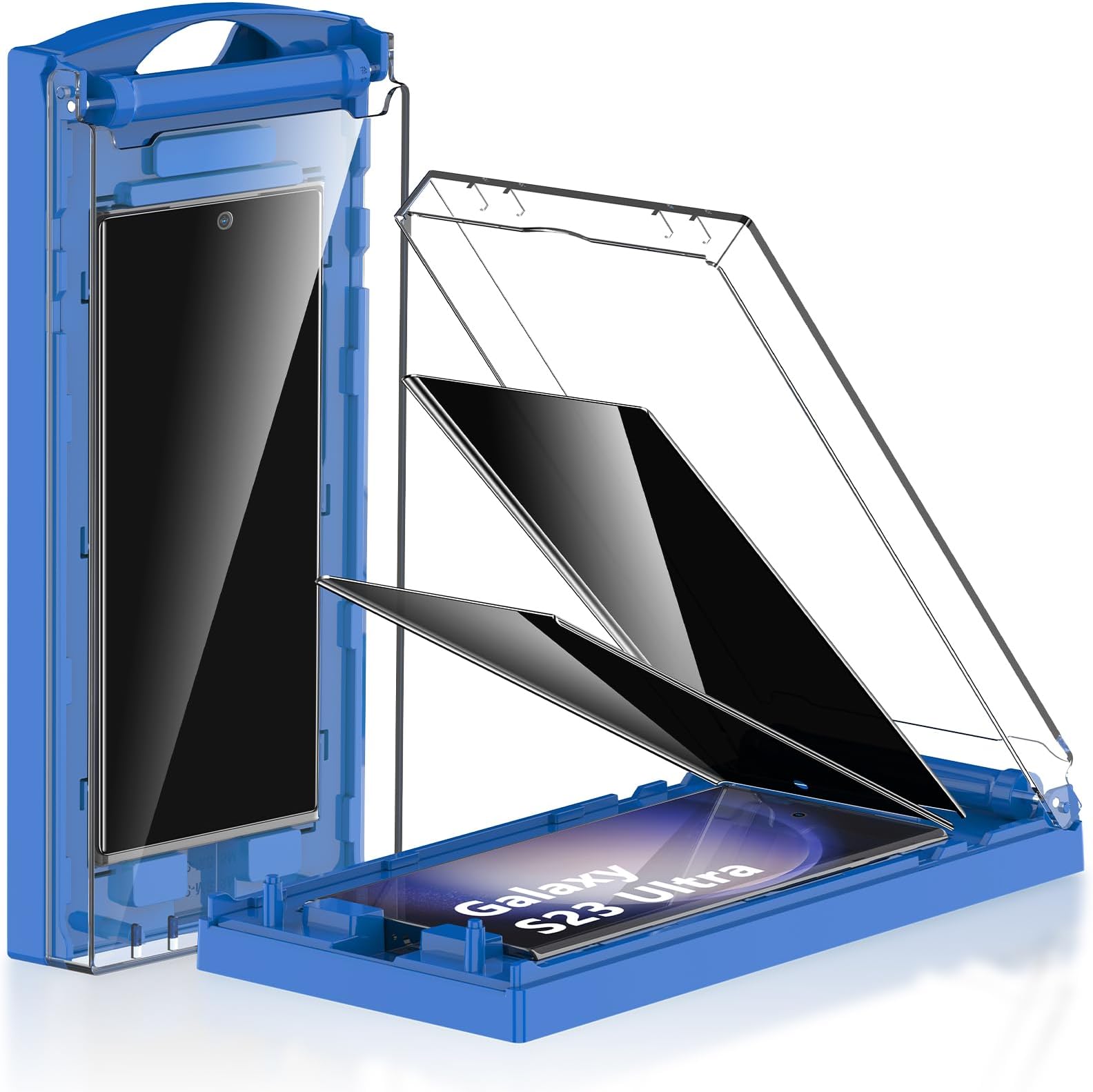 Amazon.com: CYCFAIML [2+2 for Samsung Galaxy S23 Ultra Tempered Glass ...