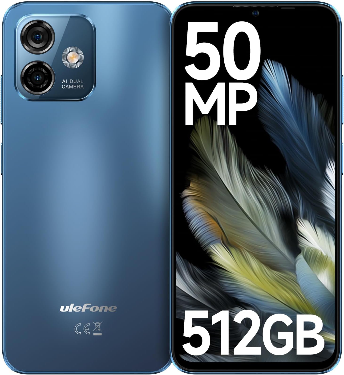 Amazon.com: Ulefone Note 16 Pro Unlocked Phones, 16+512GB Cell Phone ...