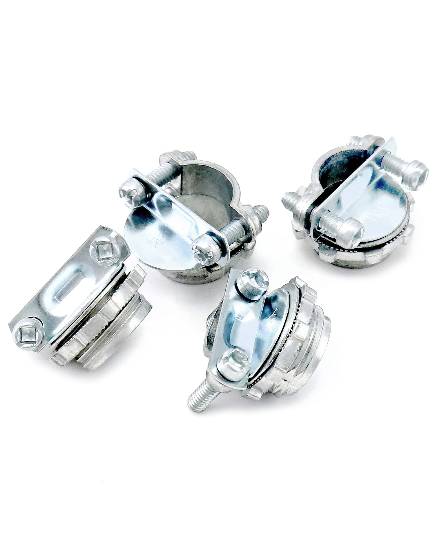 Snapklik.com : Cable Connector, 16 Pieces 1/2" Clamp Type Cable ...
