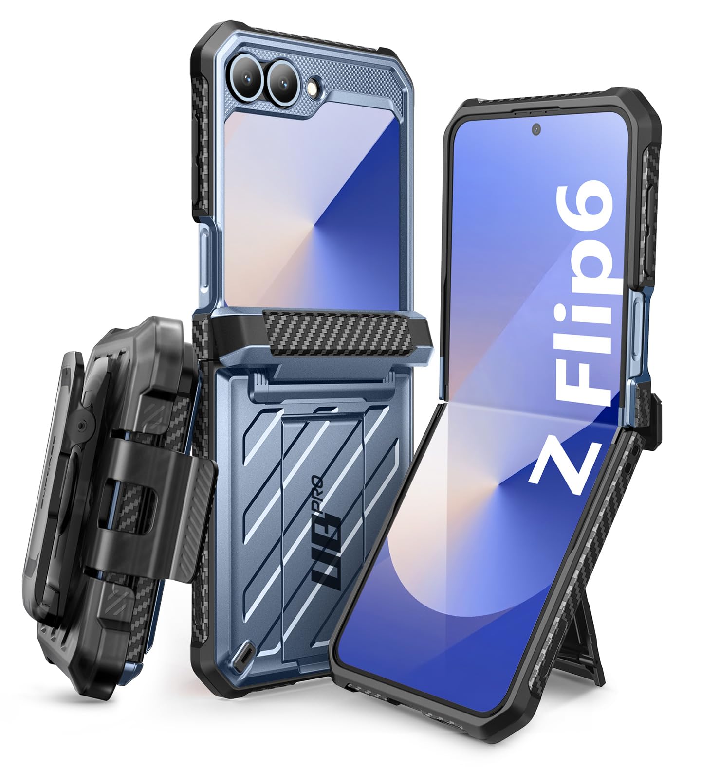 SUPCASE for Samsung Galaxy Z Flip 6 Case with Stand & Belt-Clip ...