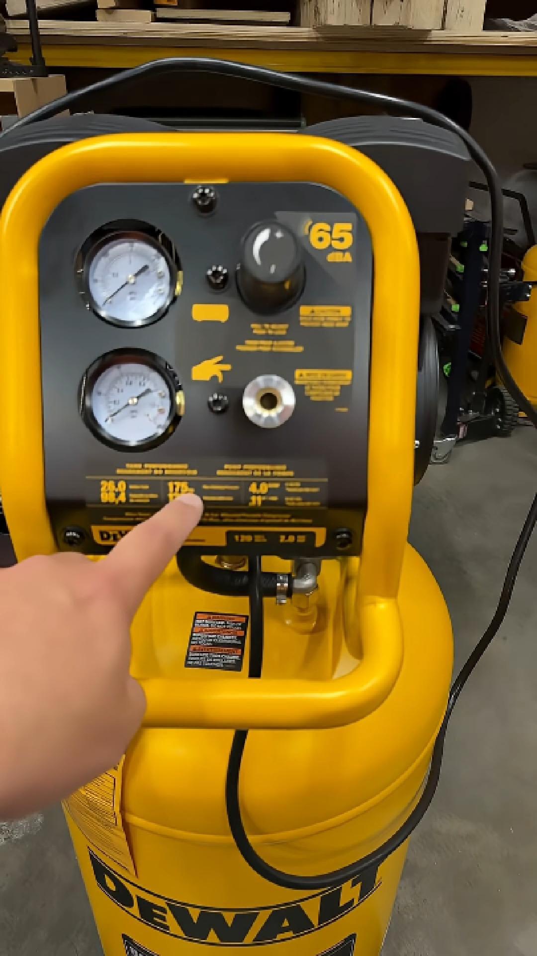Watch DEWALT DXCMSAC260 26 Gallon Quiet Portable Air Compressor on ...