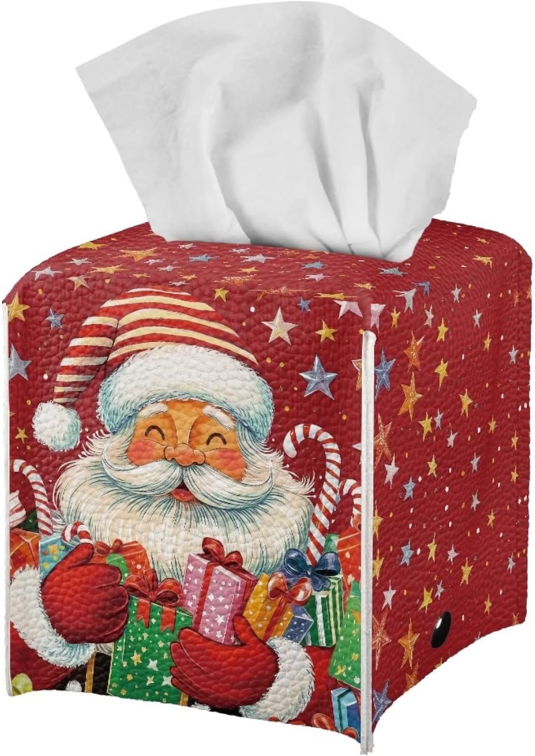 Amazon.com: doginthehole Christmas Decorations Tissue Box Cover with ...
