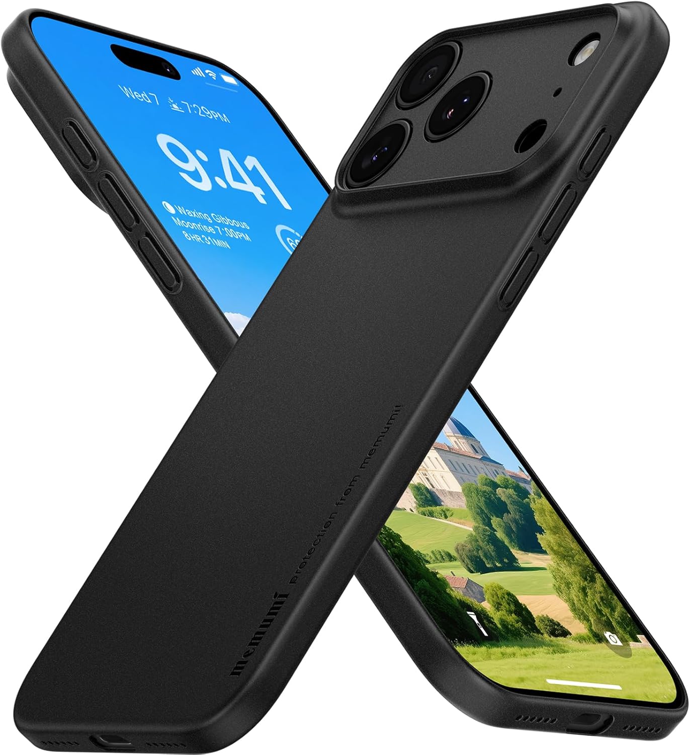 Amazon.com: memumi Case for iPhone 17 Pro Max Ultra Thin 0.3mm ...