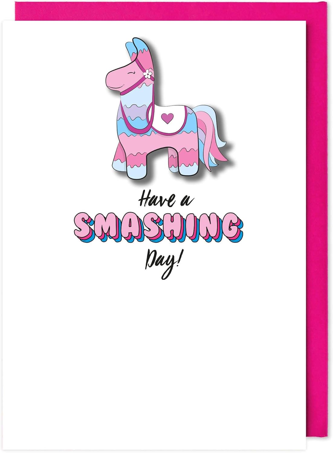 Amazon.com: Have A Smashing Day. Handmade Greeting Card