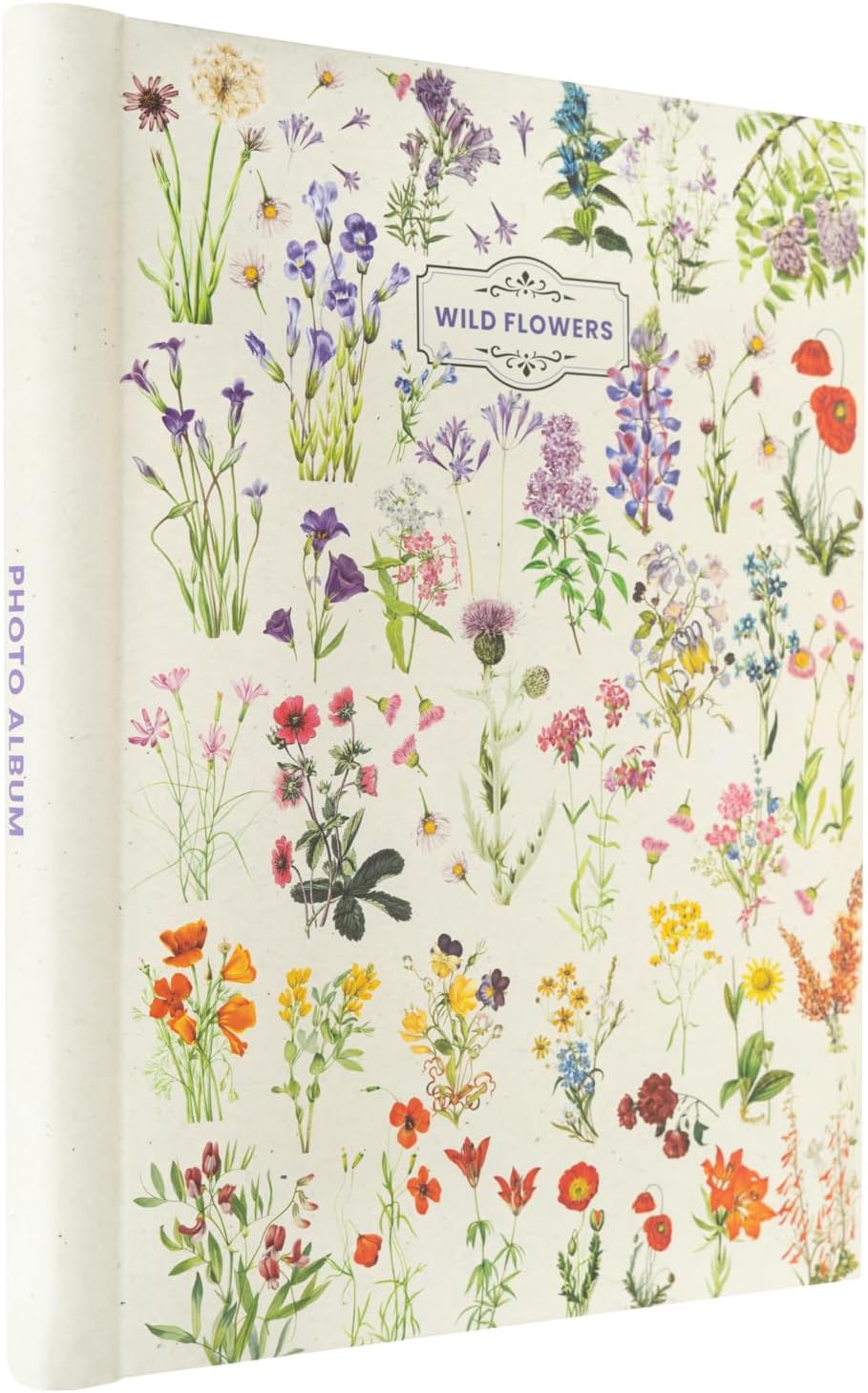 Grupo Erik Botanical Wild Flowers Self-Adhesive Photo Album | 9x12 inch ...