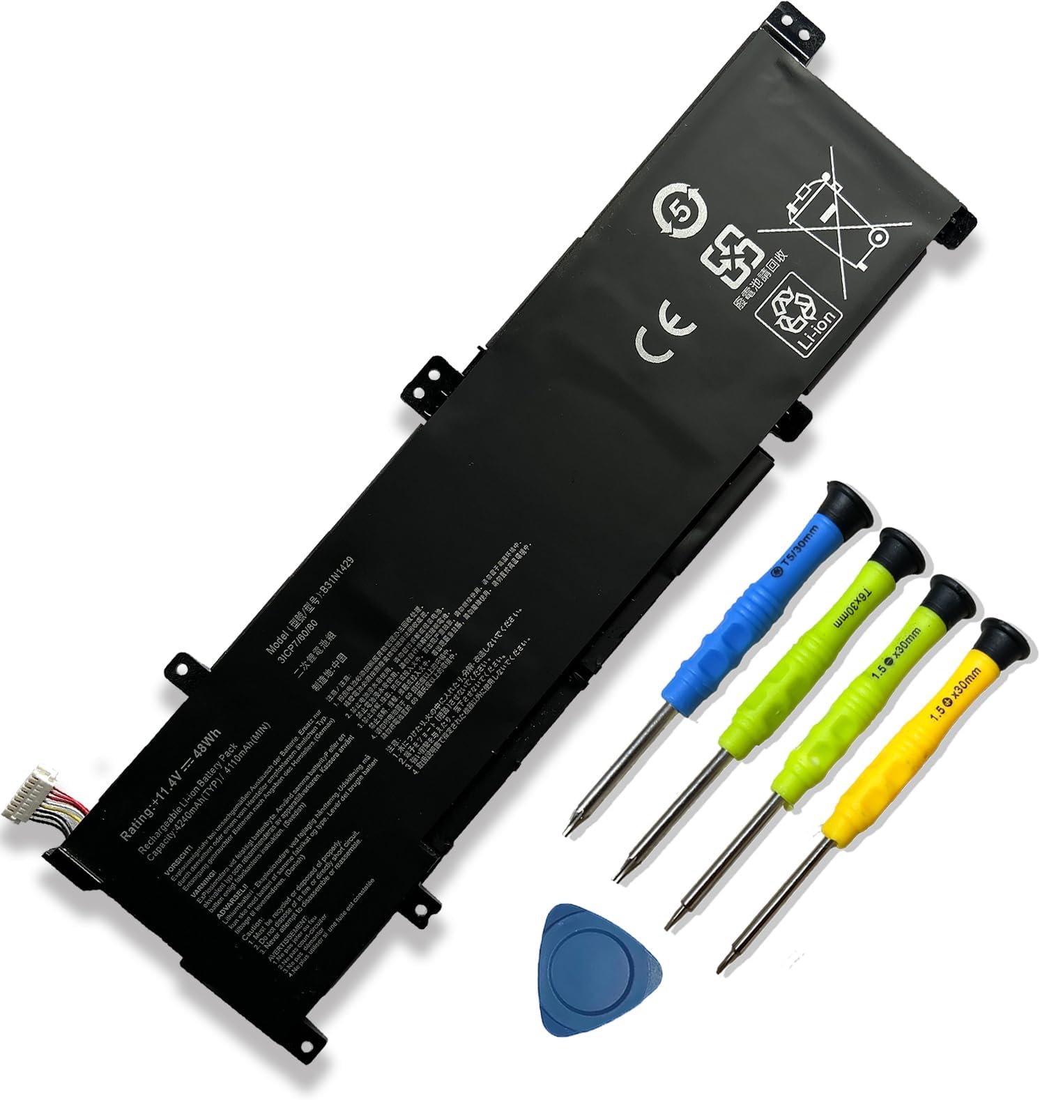 Amazon.com: B31N1429 Laptop Battery Replacement for ASUS A501LB5200 ...