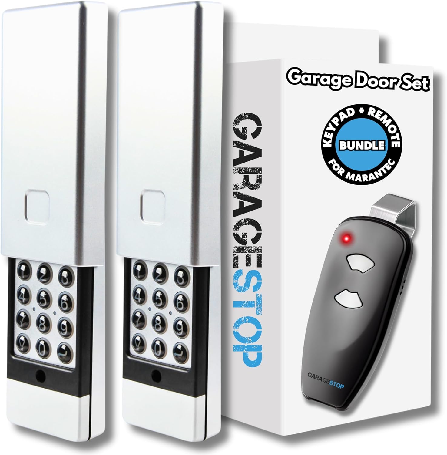 Amazon.com: GARAGE STOP for Marantec Garage Door Keypad & Remote Bundle ...