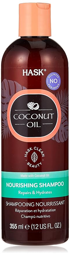 Amazon.com : Hask Monoi Coconut Oil Nourishing Shampoo, 12 Ounce ...