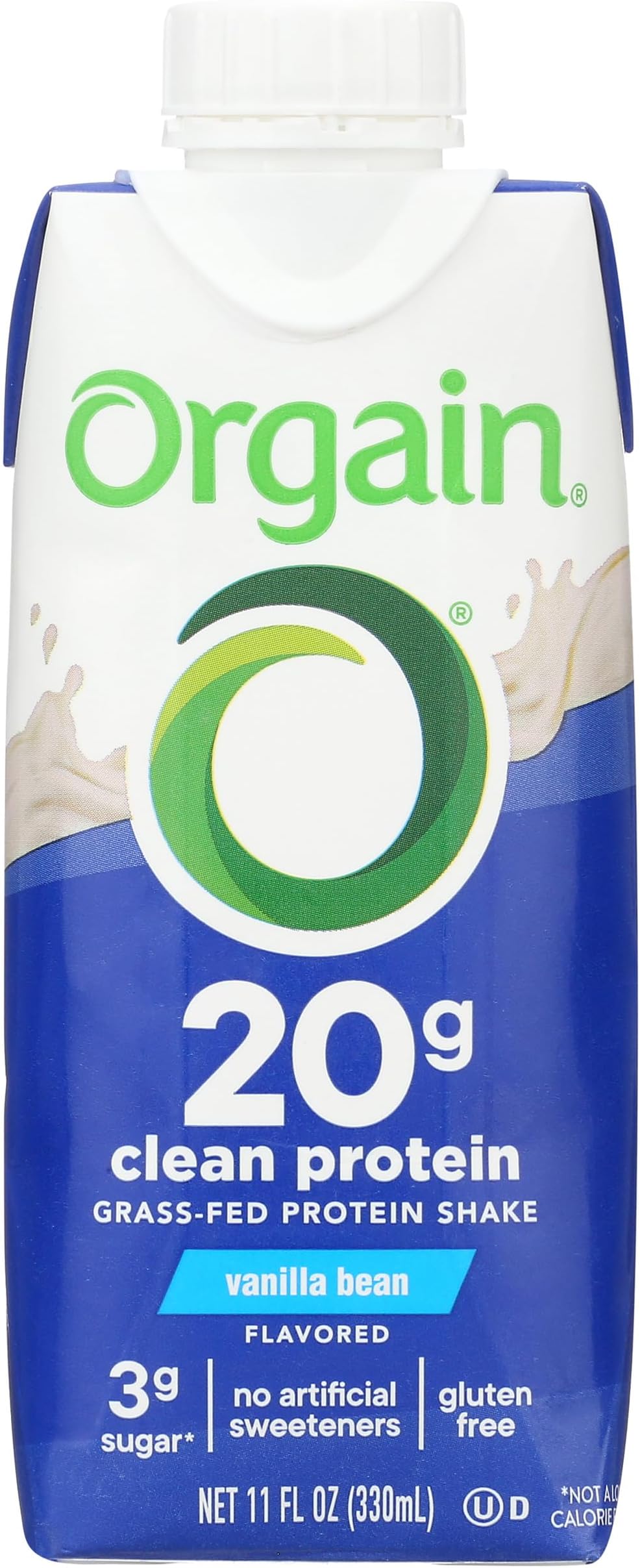Amazon.com : Orgain Whey Protein Shake Vanilla Bean, 11 oz : Grocery ...