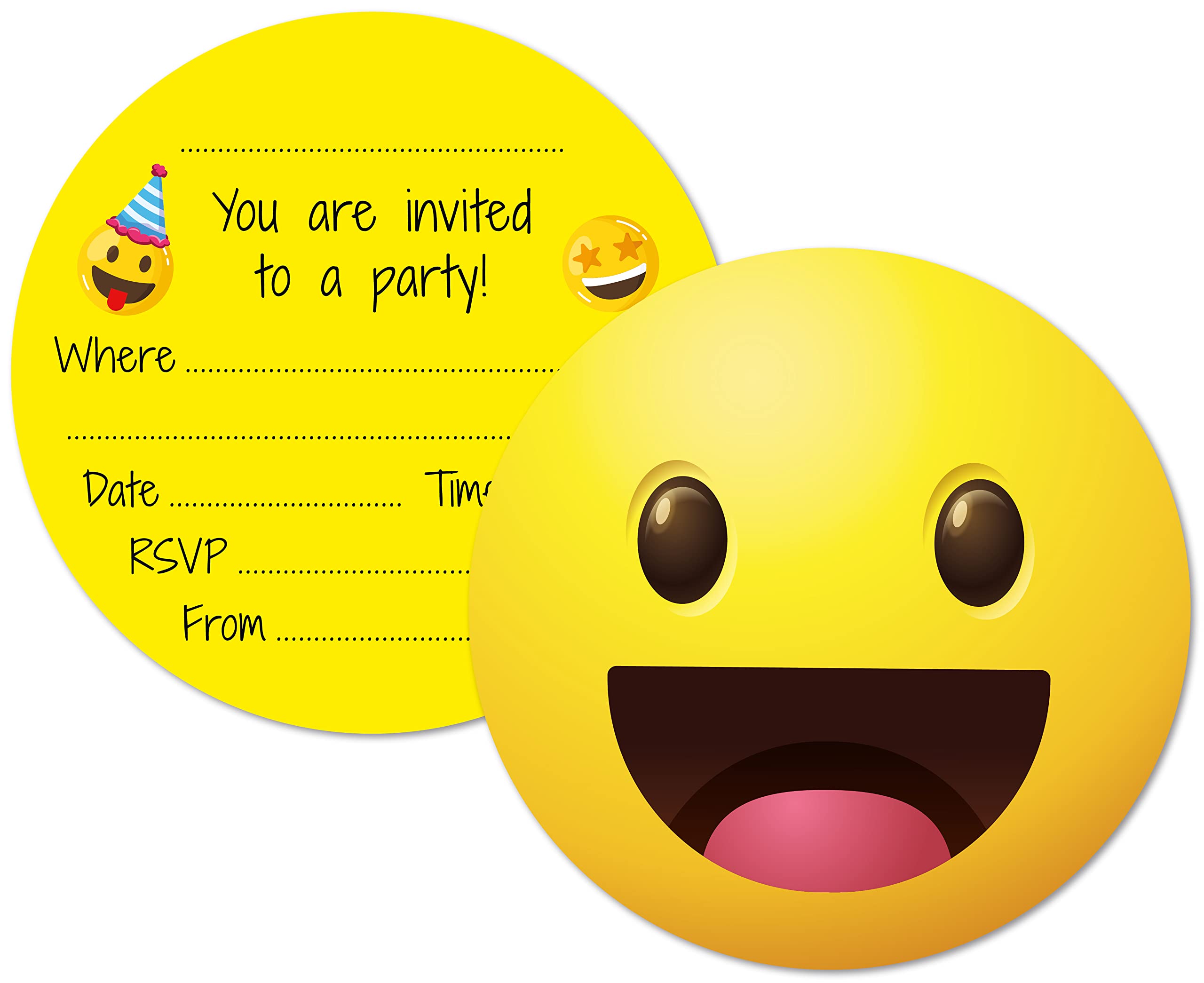 Emoji Birthday Party Invitations Free Printable Printable Emoji