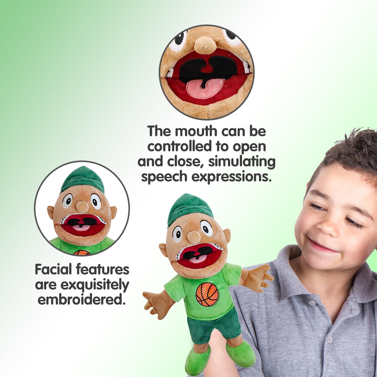 Jeffy Hand Puppets for Kid Jeffy’s Classmates JR Hand Puppet Toys to ...