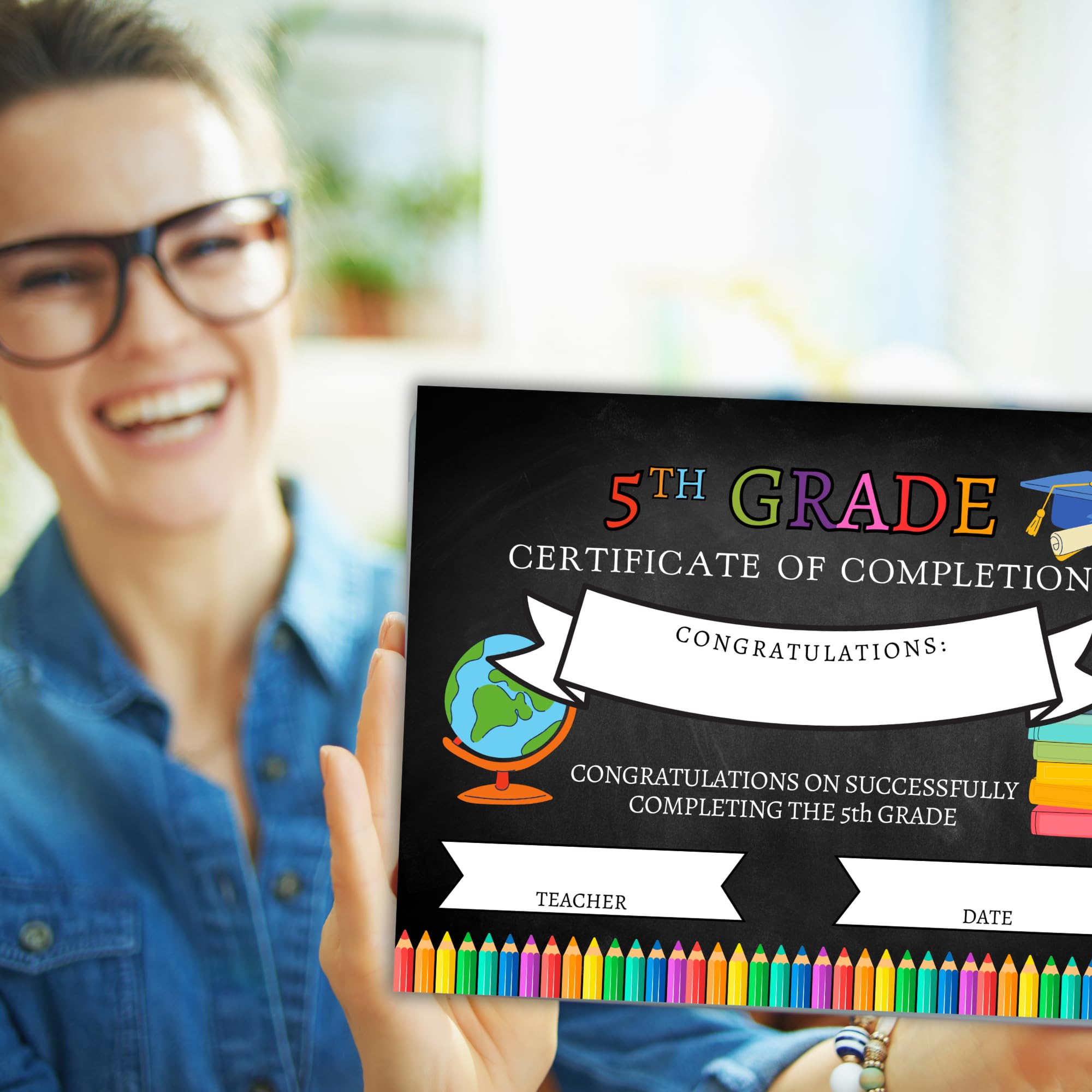 5th Grade Diploma 5th Grade Graduation Diploma 2025 - 30 Pack Classroom ...