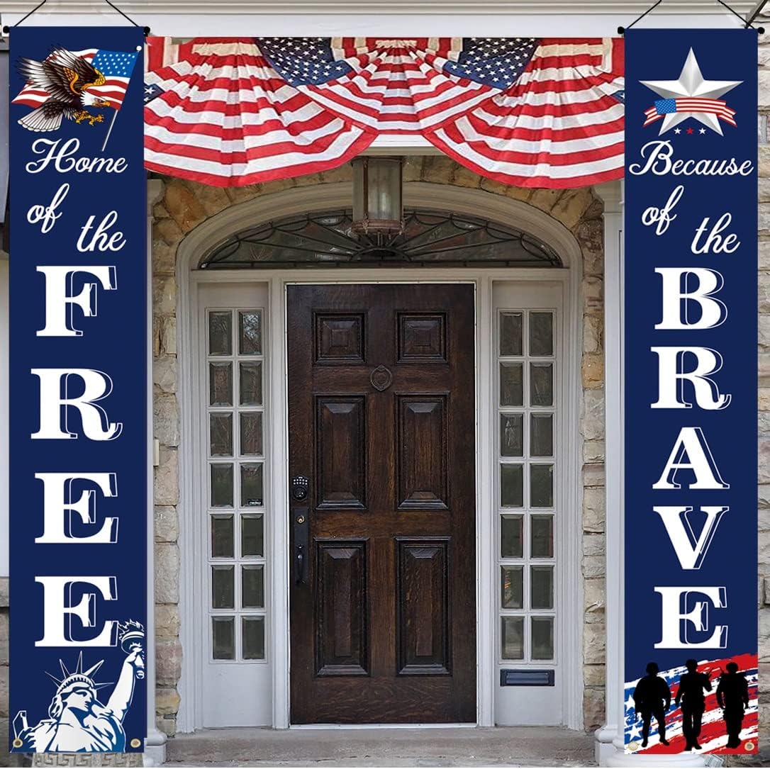 Amazon.com: Memorial Day Backdrop Banner, Memorial Day Decorations ...