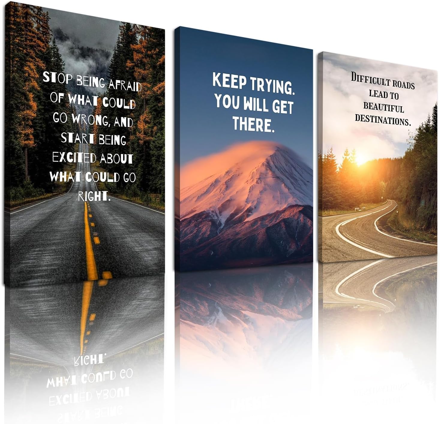 Amazon.com: Motivational Wall Art, Inspirational Posters Motivational ...