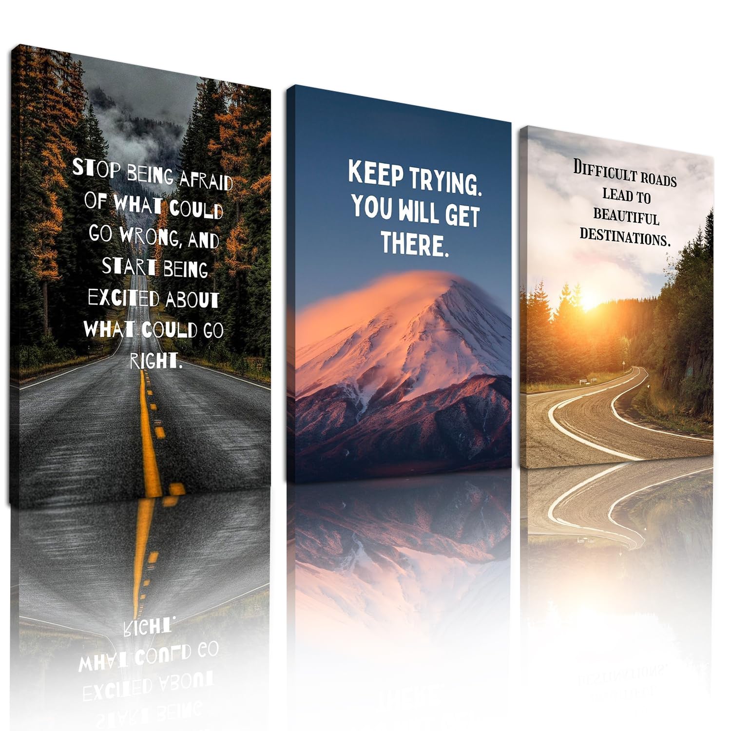 Amazon.com: Motivational Wall Art, Inspirational Posters Motivational ...