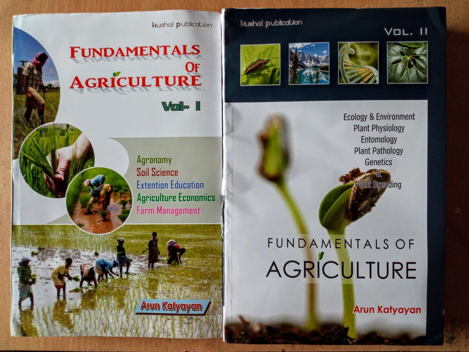 Fundamentals of Agriculture Vol.-1&2 : Arun Katyayan: Amazon.in: Books