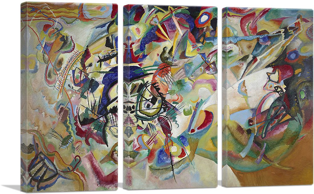 The Story Behind Wassily Kandinsky's Composition VII Ideelart | atelier ...