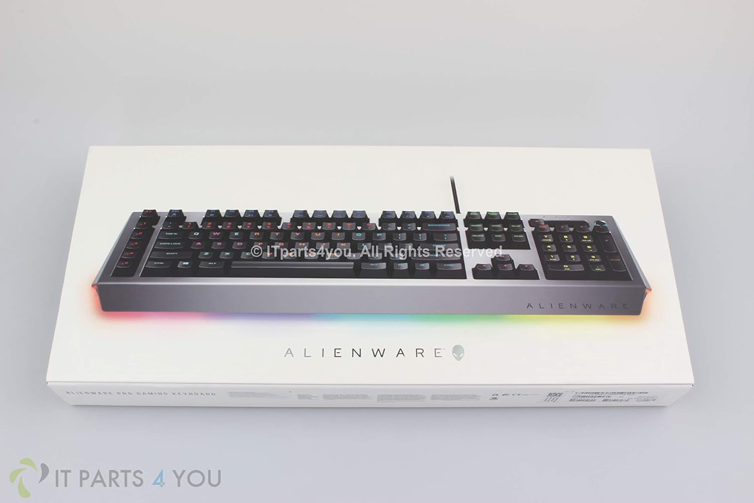 Alienware Pro Gaming UK English QWERTY Keyboard: AW768: Amazon.co.uk ...