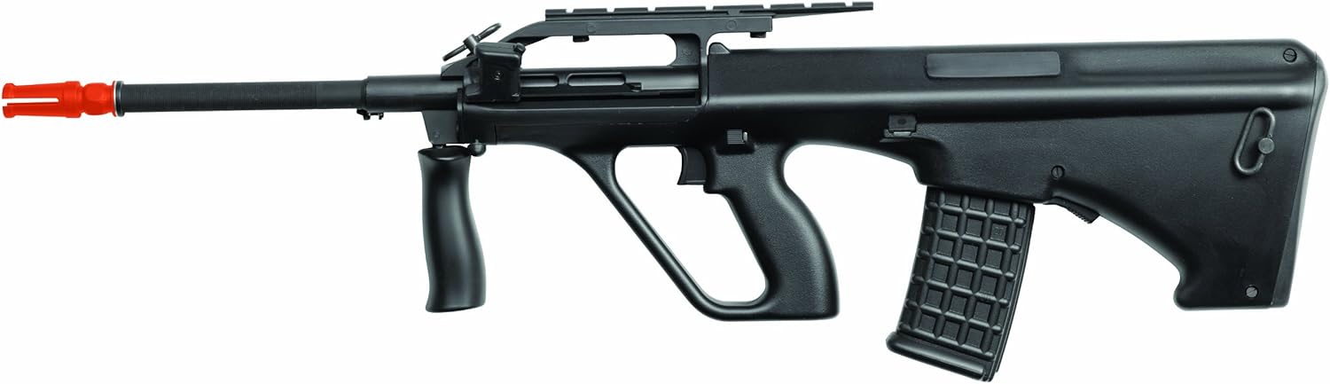 Amazon.com : AfterMath Steyr Aug A2 Airsoft Rifle (Clear) : Sports ...