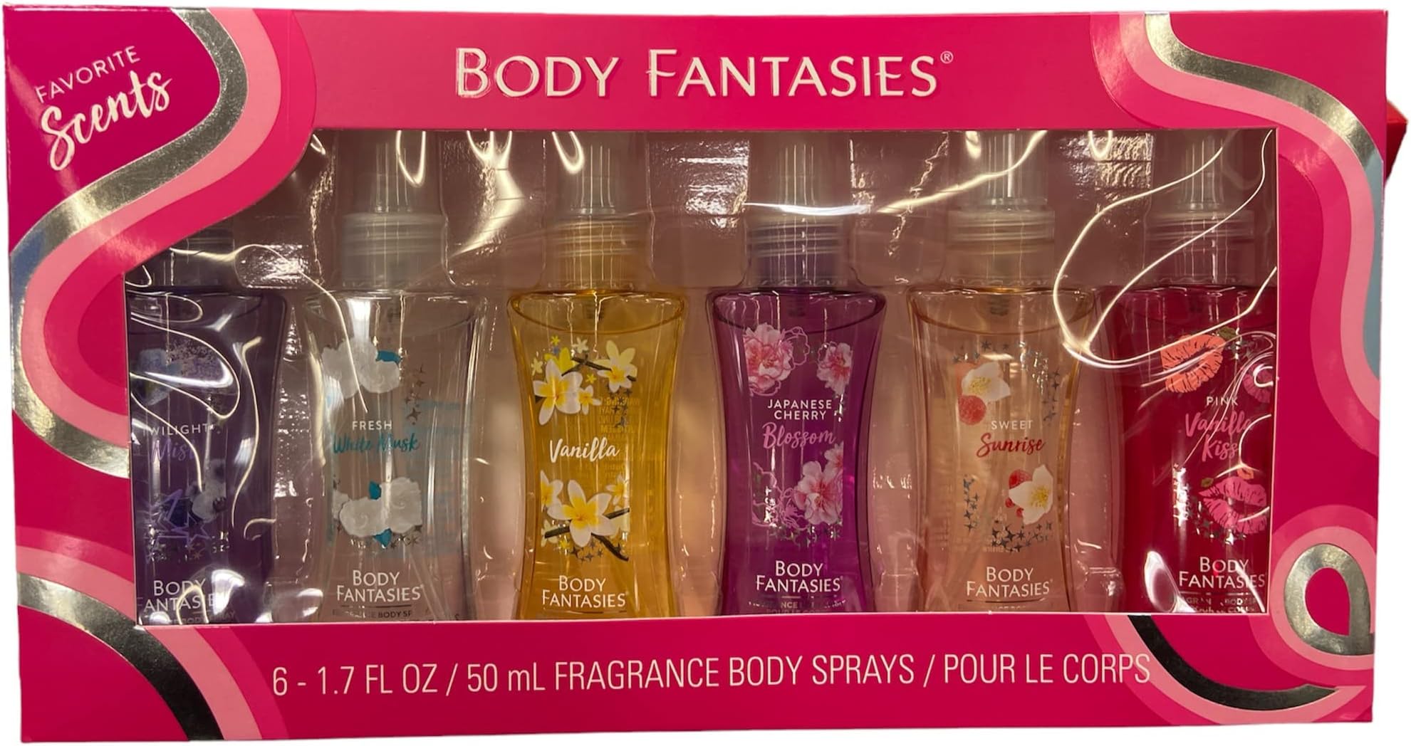Amazon.com : Body Fantasies Signature Fragrance Body Spray, Sweet ...