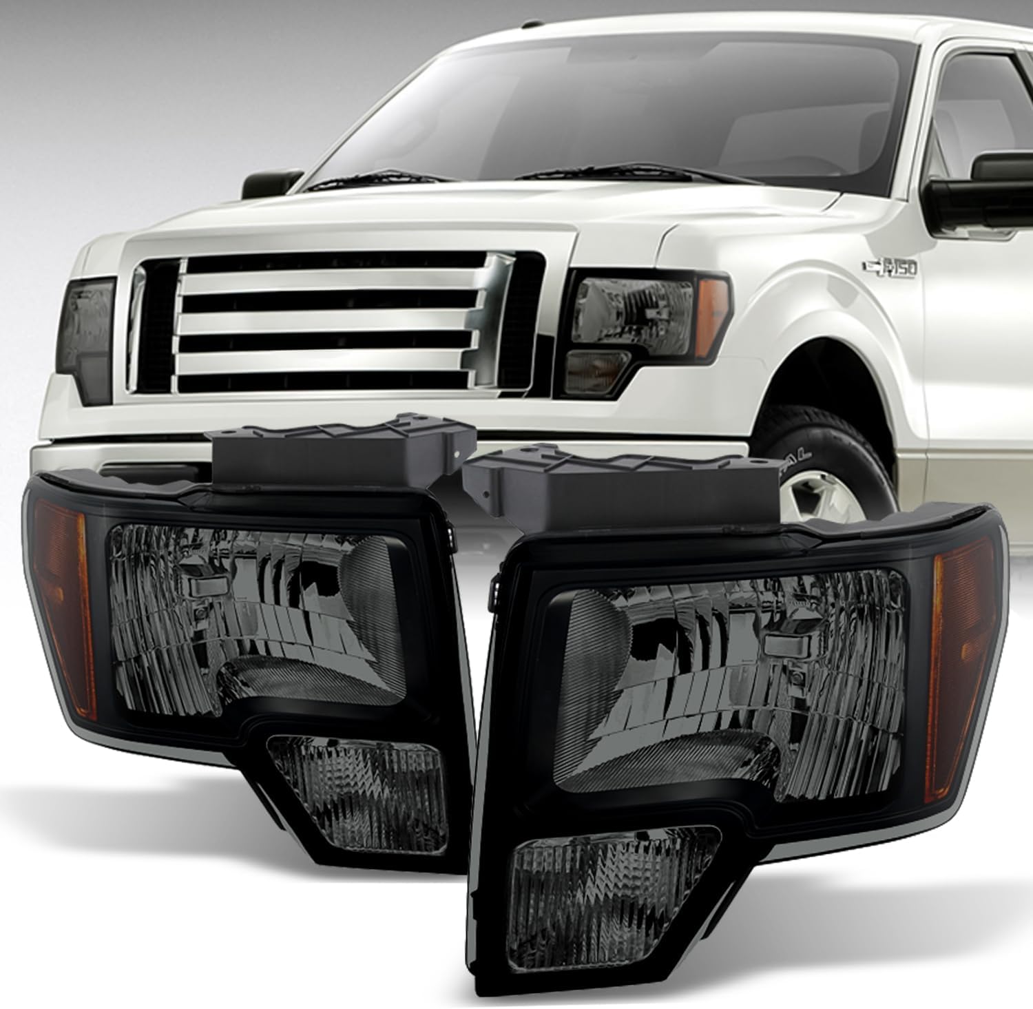 Amazon.com: telpo Anti-Fogging Headlight Assembly fit for 2009-2014 ...