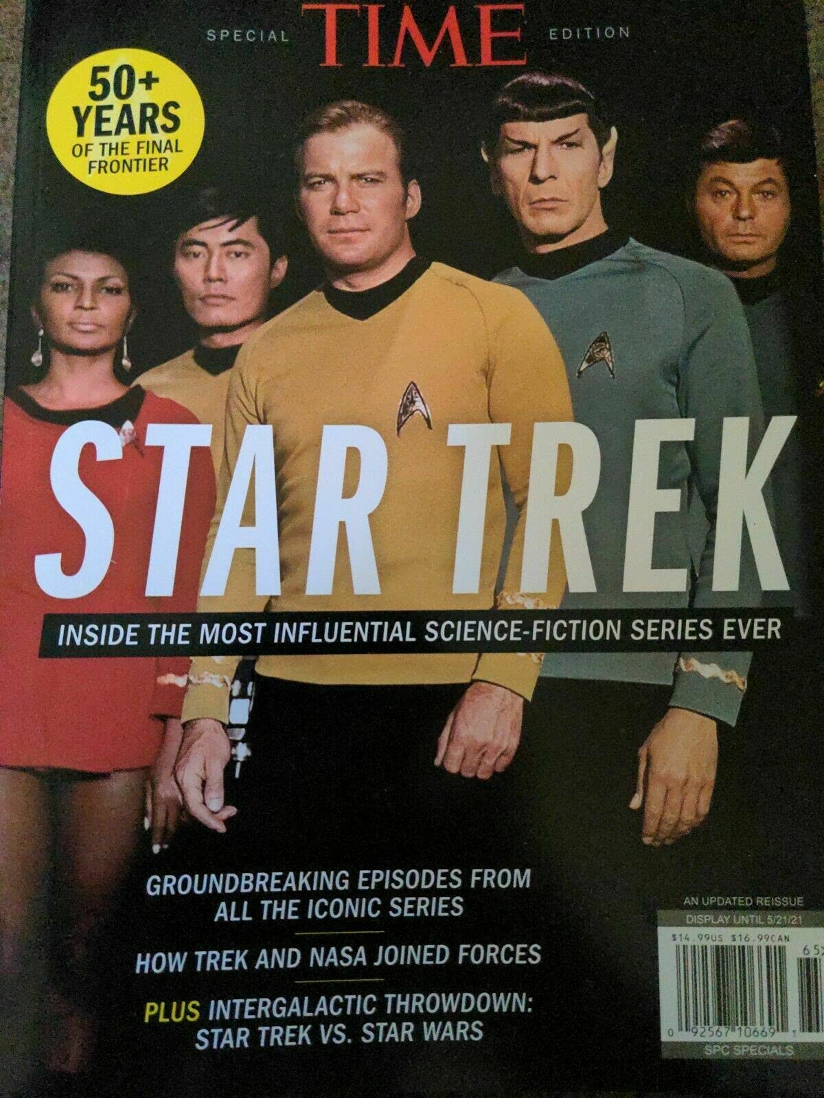 TIME MAGAZINE SPECIAL EDITION 2021, STAR TREK 50+ YEARS OF THE FINAL ...