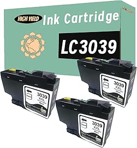 Amazon.com: Compatible Ink Cartridge Replacement for Brother LC3039 ...