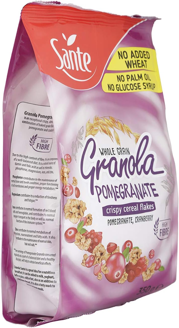 Sante Granola w/Pomegranate - 350g : Amazon.ca