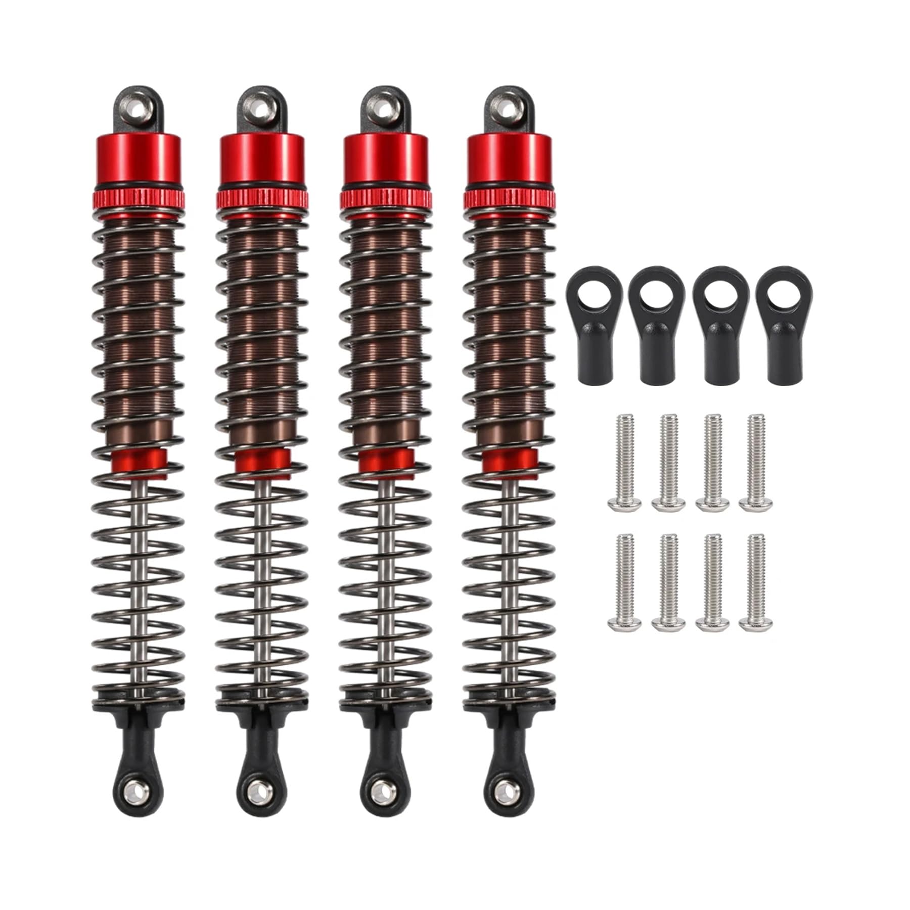 Amazon.com: AMK 4pcs RC Shocks Oil Leakproof 1/10 RC Shocks 52mm-120mm ...