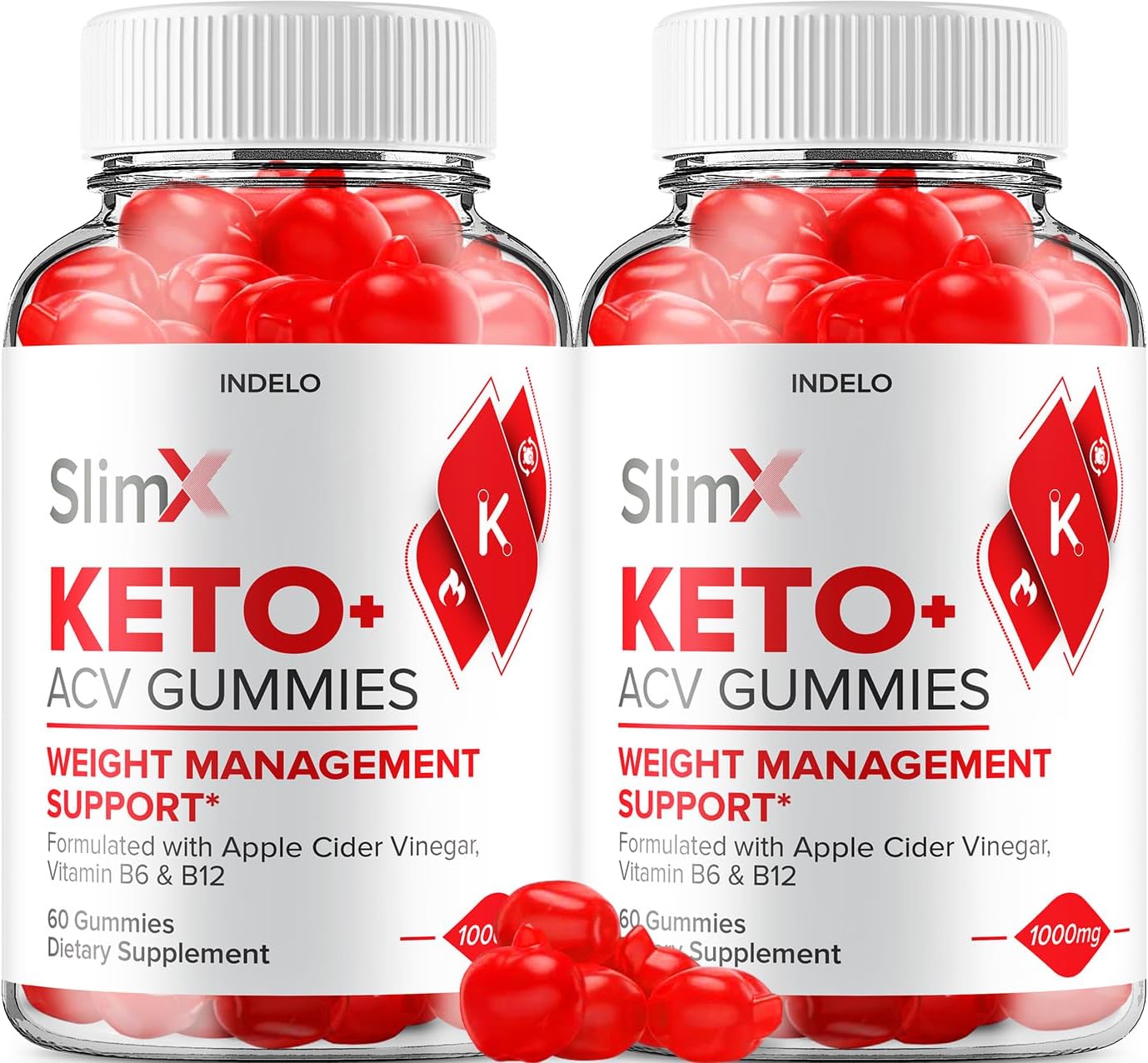 Amazon.com: (2 Pack) SlimX Keto ACV Gummies - Advanced Formula Slim X ...