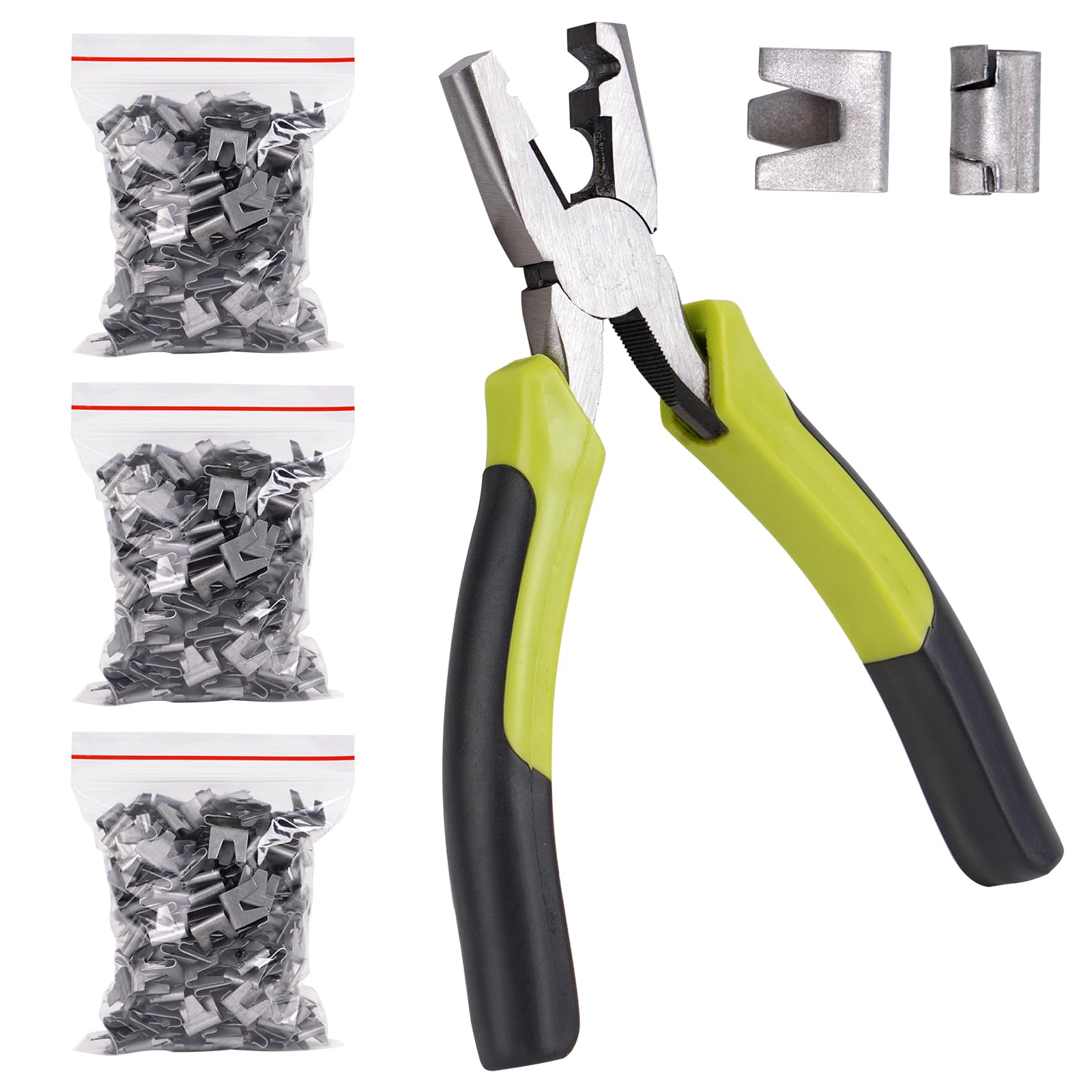 Amazon.com: NAOEDEAH 900Pcs Wire Cage Clips with Hog Ring Pliers ...