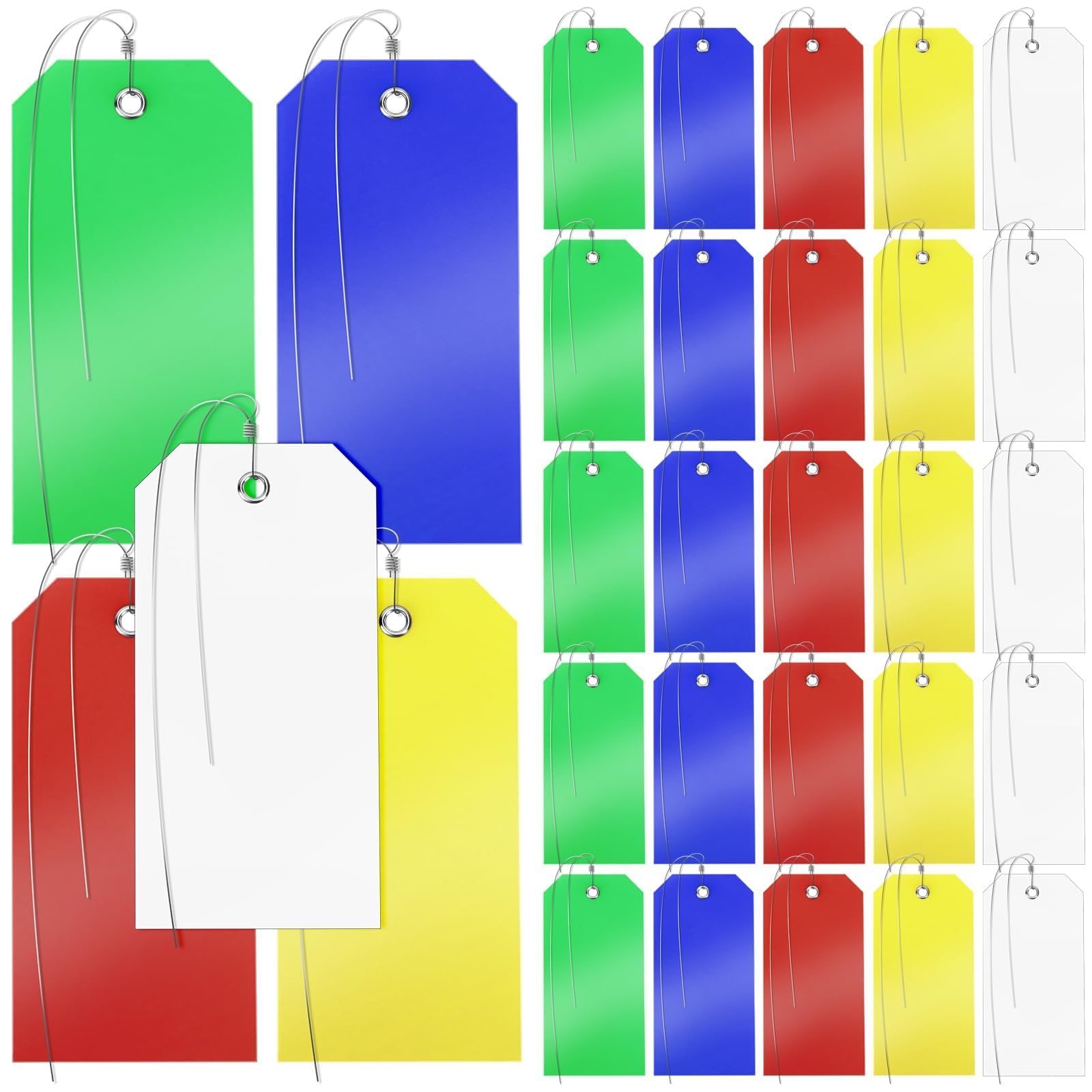 Brown Marking Tags GSHLLO 100 Pcs 6 X 12cm Blank Shipping Tags Manila ...