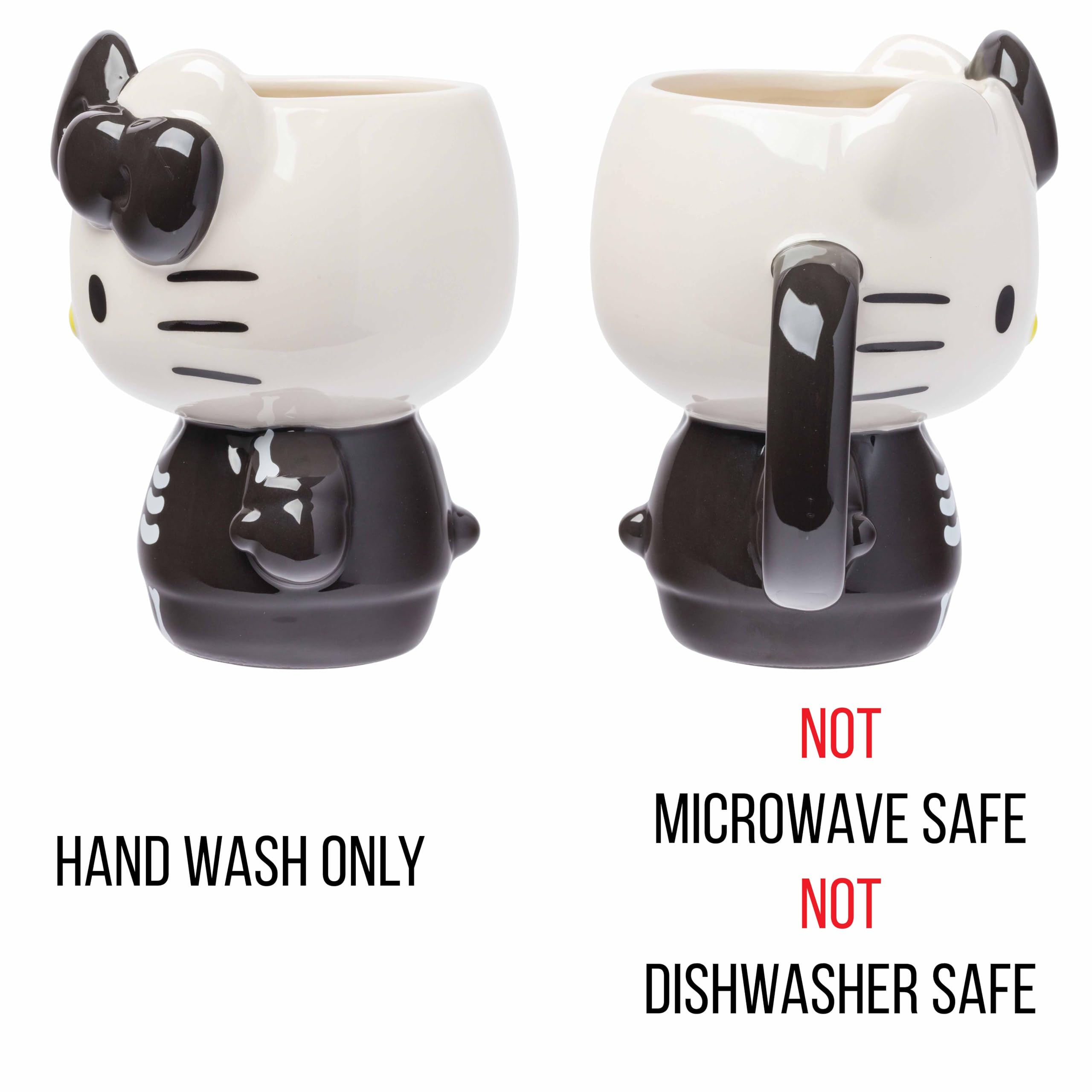 Snapklik.com : Silver Buffalo Sanrio Hello Kitty Halloween Skeleton ...