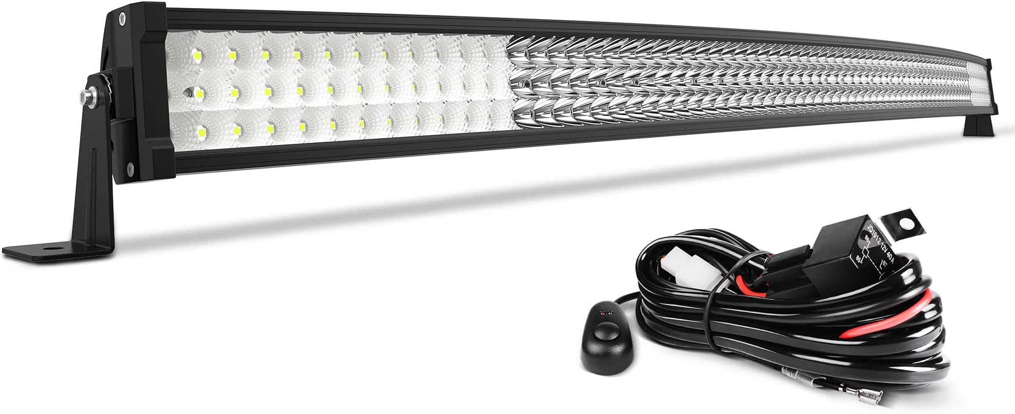 Amazon.com: Led Light Bar Kits 52 Inch 1122W+32 Inch 672W Curved Triple ...